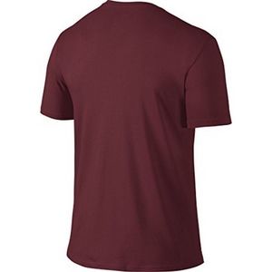 Nike | Shirts | Nike Dry Mens Drifit Cotton Shirt Maroon Red | Poshmark